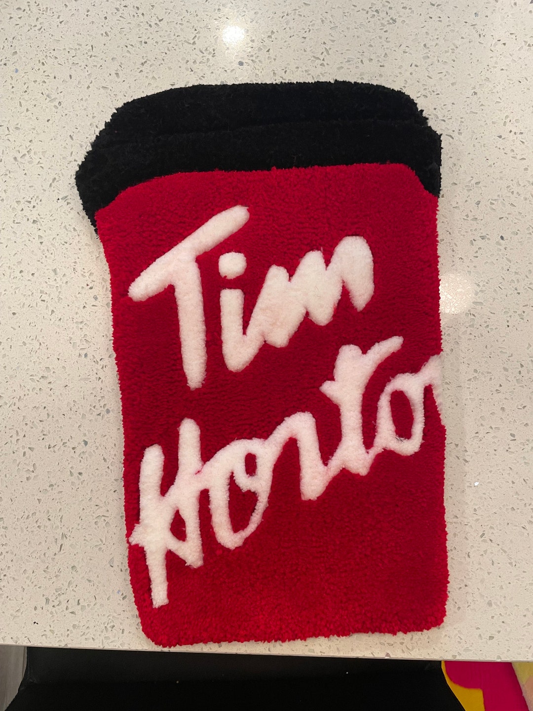 Handmade Custom Tufted Tim Hortons Cup - Etsy