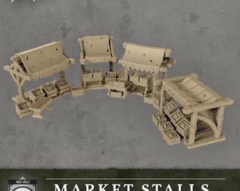Market Stalls Terrain - Etsy