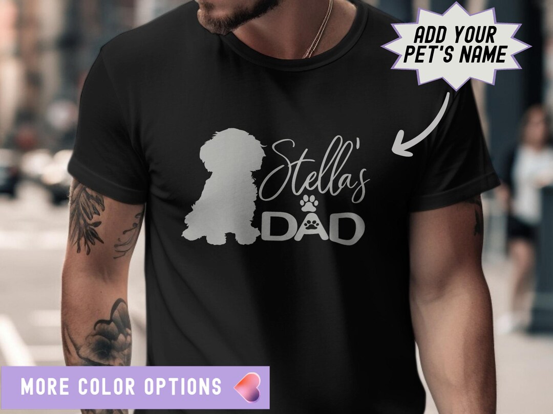 Custom Cavapoo Dad Shirt,cavapoo, Cavapoo Shirt, Cavapoo Gifts, Dog ...