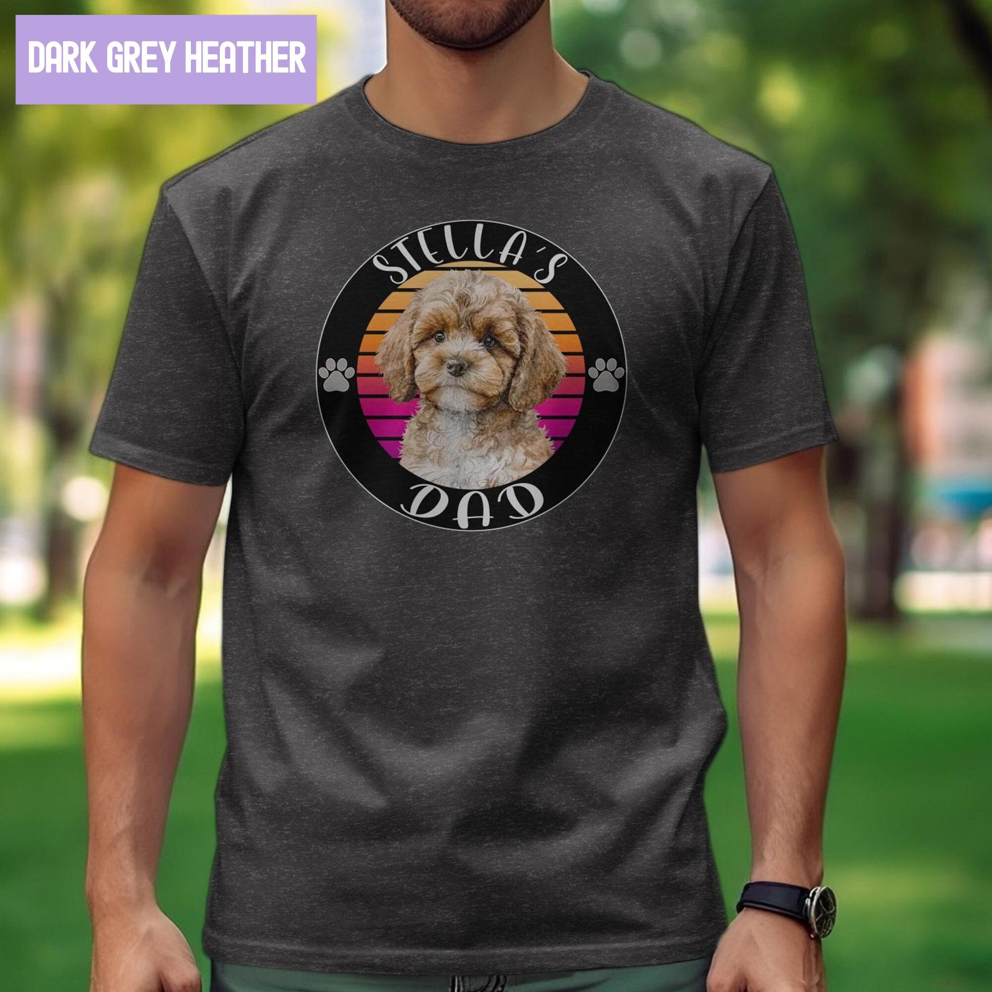 Custom Cavapoo Dad Shirt,cavapoo, Cavapoo Shirt, Cavapoo Gifts, Dog ...