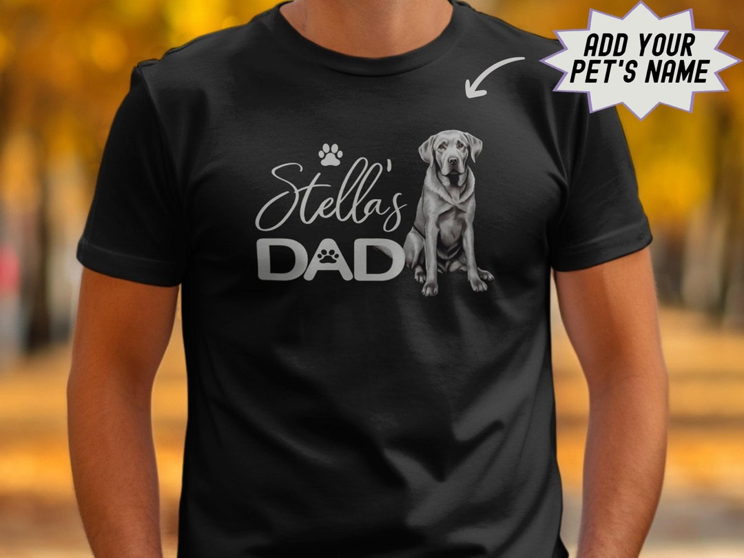 Custom Silver Labrador Shirt – Personalized Dog T Shirt, Gift for ...