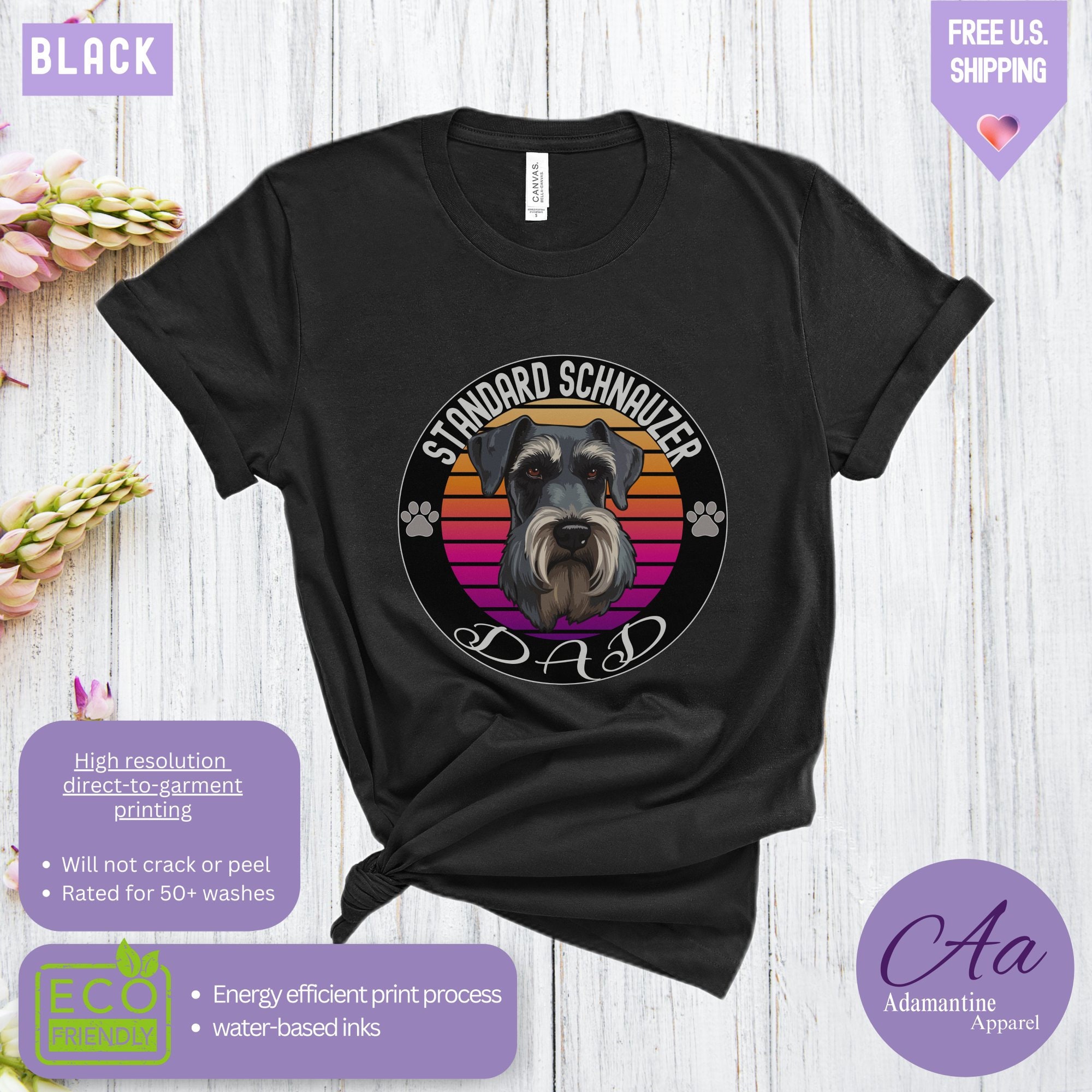 Standard Schnauzer Shirt for Dog Loverstandard Schnauzer - Etsy