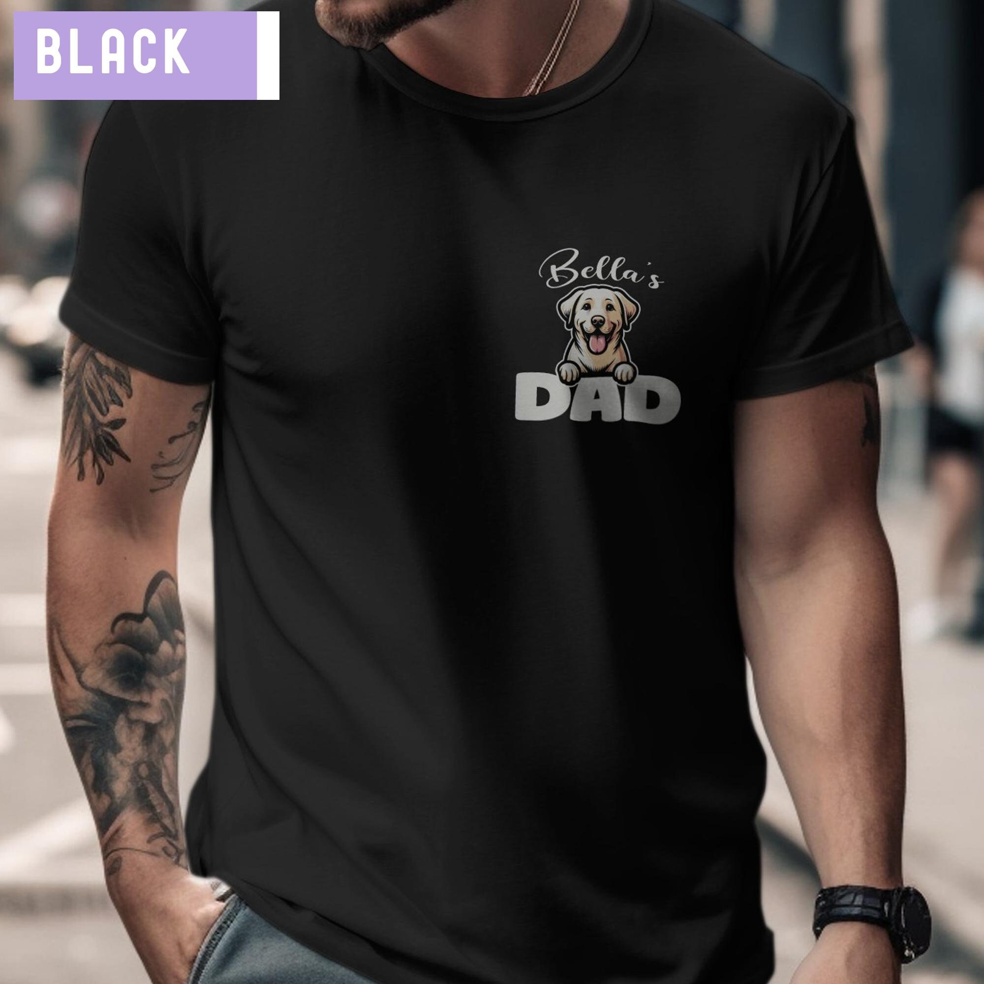 Custom Labrador Dad Shirt,labrador Shirt, Labrador Retriever, Labrador ...