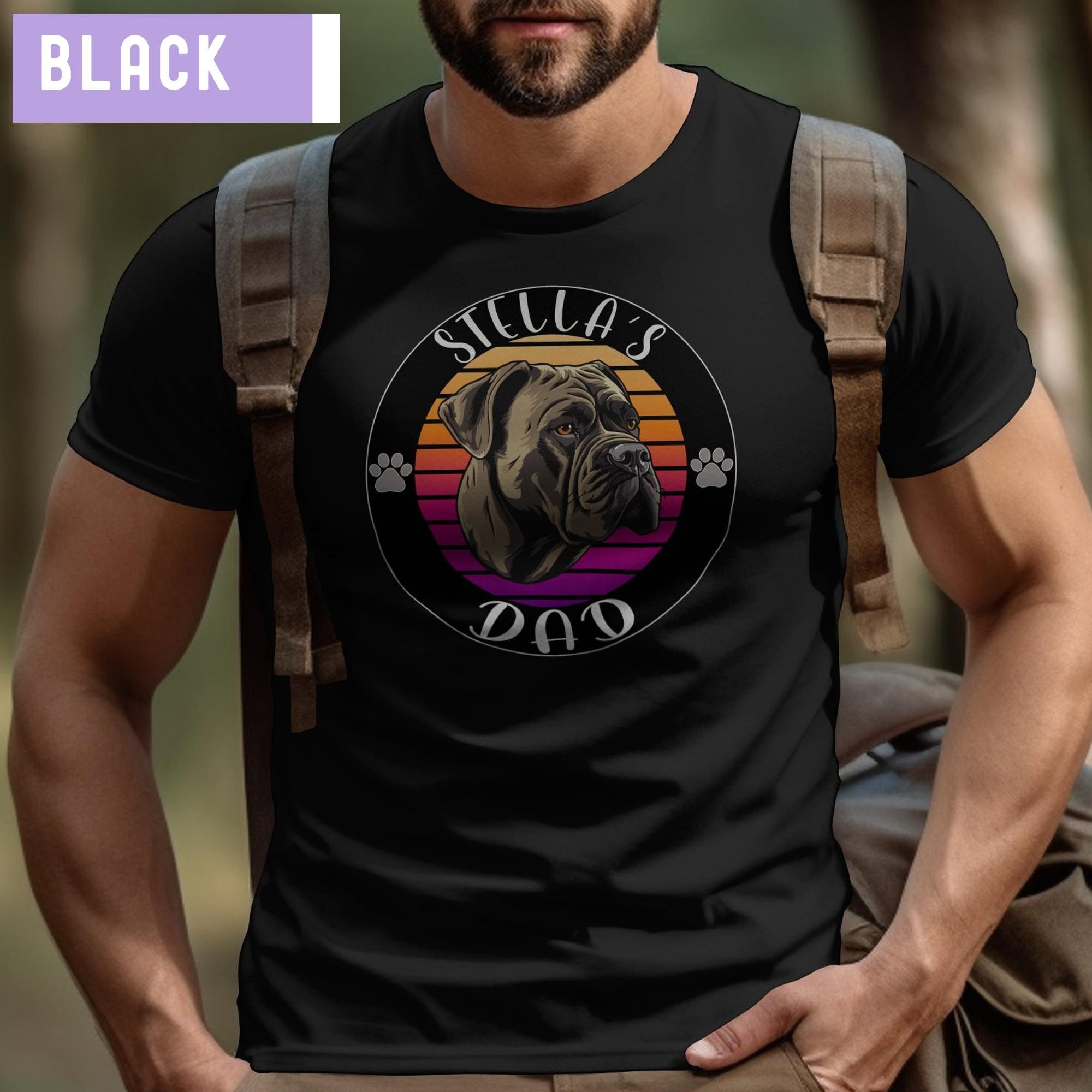 Custom Cane Corso Shirt for Dog Dad,cane Corso, Cane Corso Dad Shirt ...