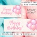 Printable Happy Birthday Day Treat Bag Topper, DIY Happy Birthday Day ...