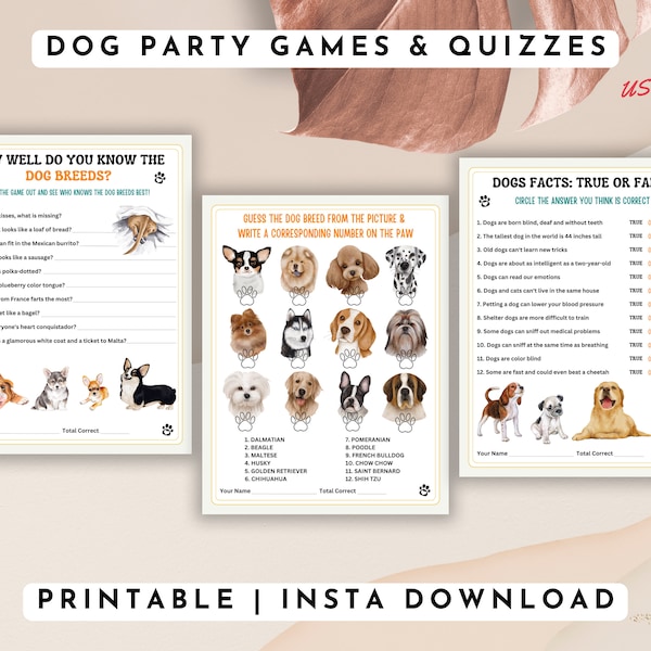 Puppy Party Theme - Etsy