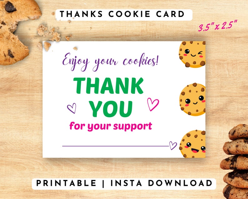 Girl Scout Cookies Thank You at Jeremy Burris blog