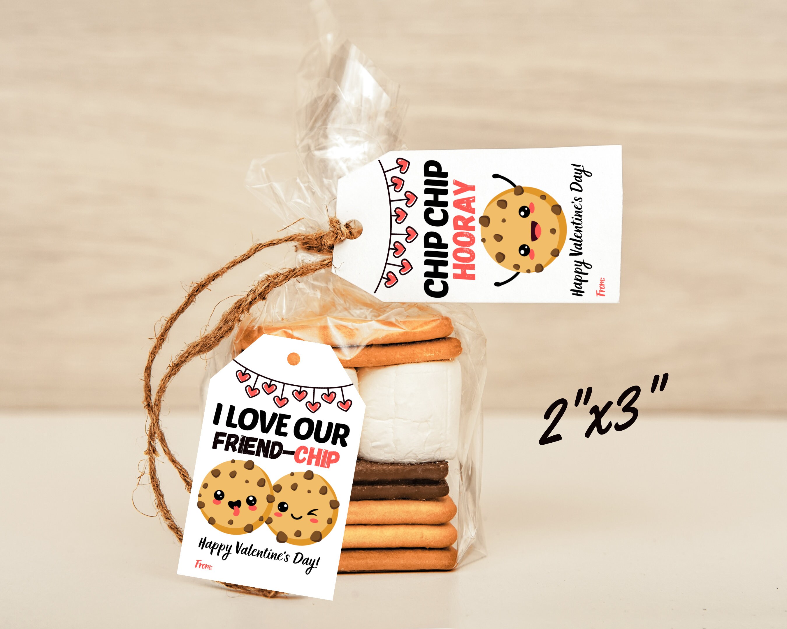 Chip Chip Hooray, I Love Our Friendchip, Printable Valentine Gift Tag ...