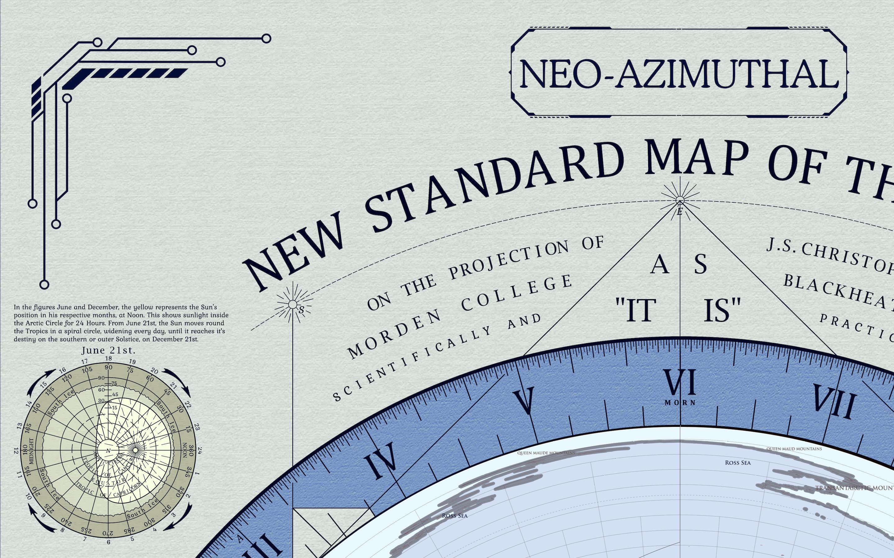 Neo-azimuthal Flat Earth Map | Political Borders & Flags Poster - Etsy