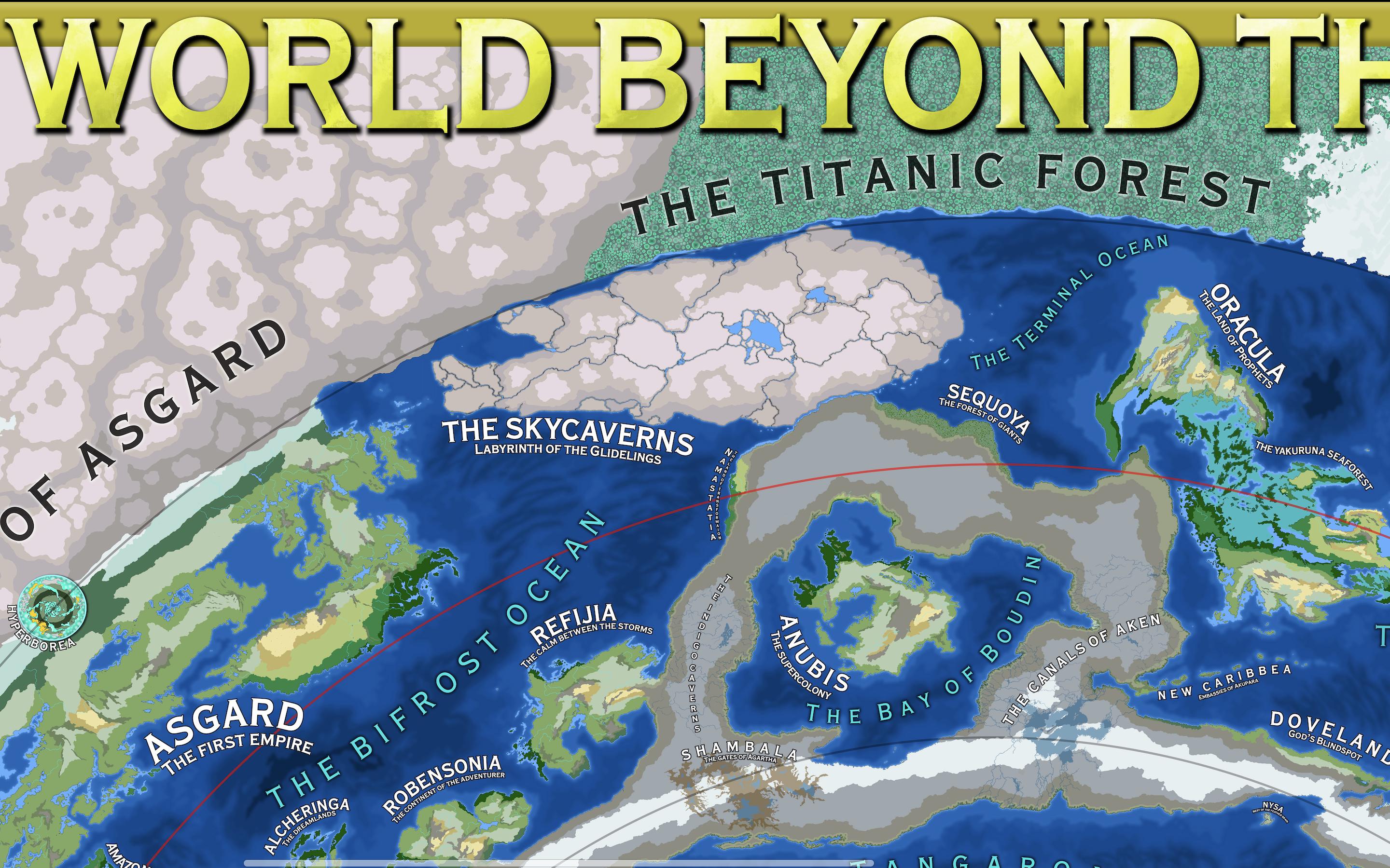 Acrylic Map of the World Beyond the Ice Wall Flat Earth Map | Satellite ...