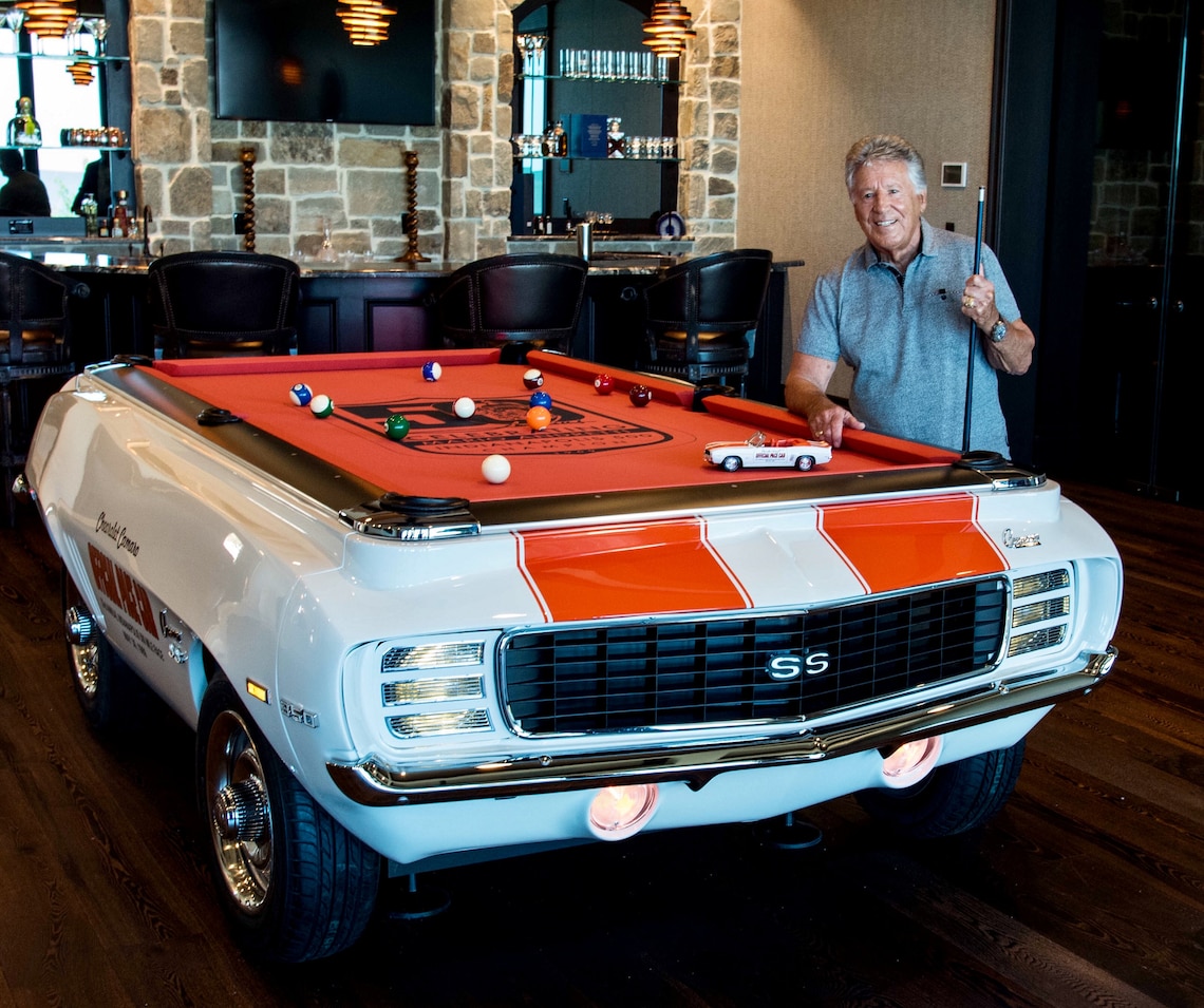Pool Table : 1969 Mario Andretti Signature Camaro Pace Car - Etsy