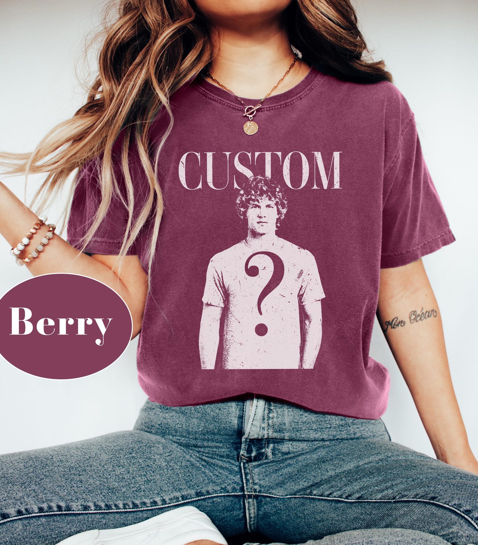 Your Custom Vintage Style Shirt, Custom Comfort Colors® Retro Custom ...