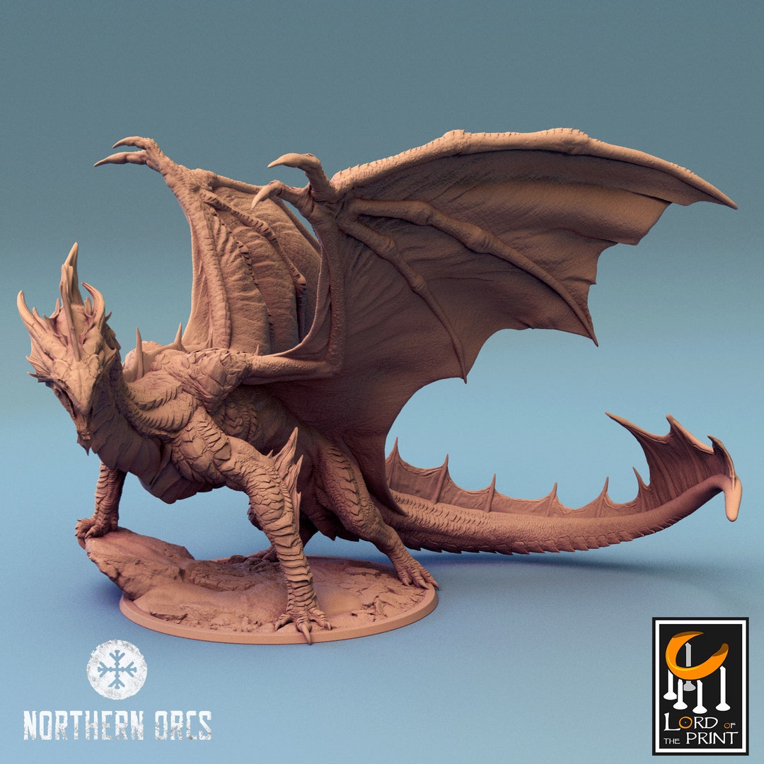 Silver Dragon Northern Orcs Rescale Miniatures 4 Inch Base 32mm Scale ...