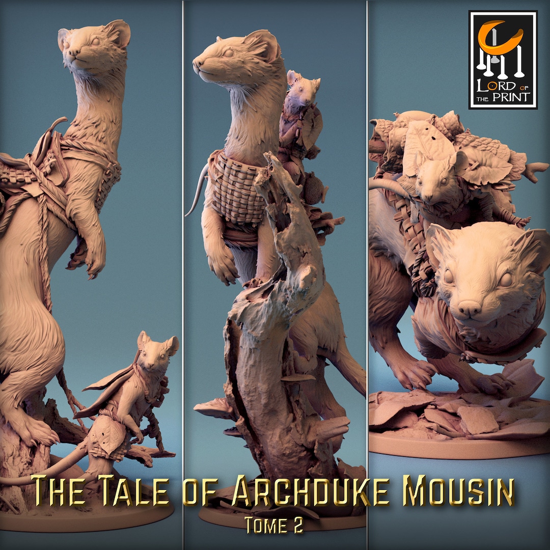 Mousin! Mouse Freedom Fighters! Mouse Riding Weasel! the Tale of ...