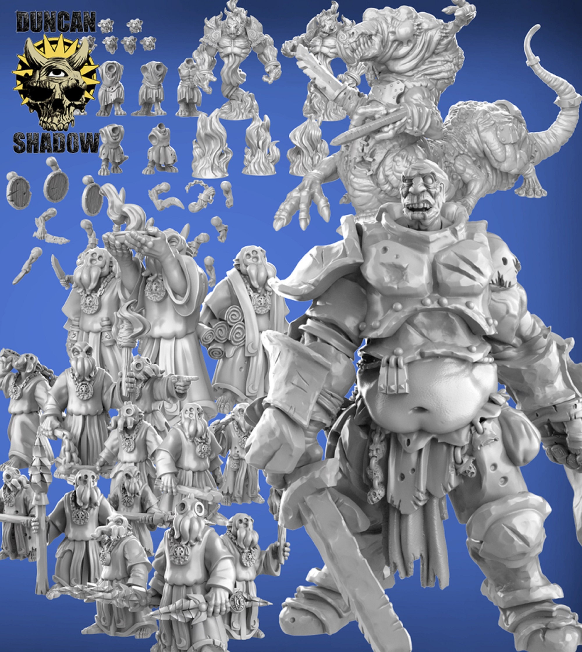 Dnd Mystery Miniature Box Horde Edition Will Include 6 - Etsy