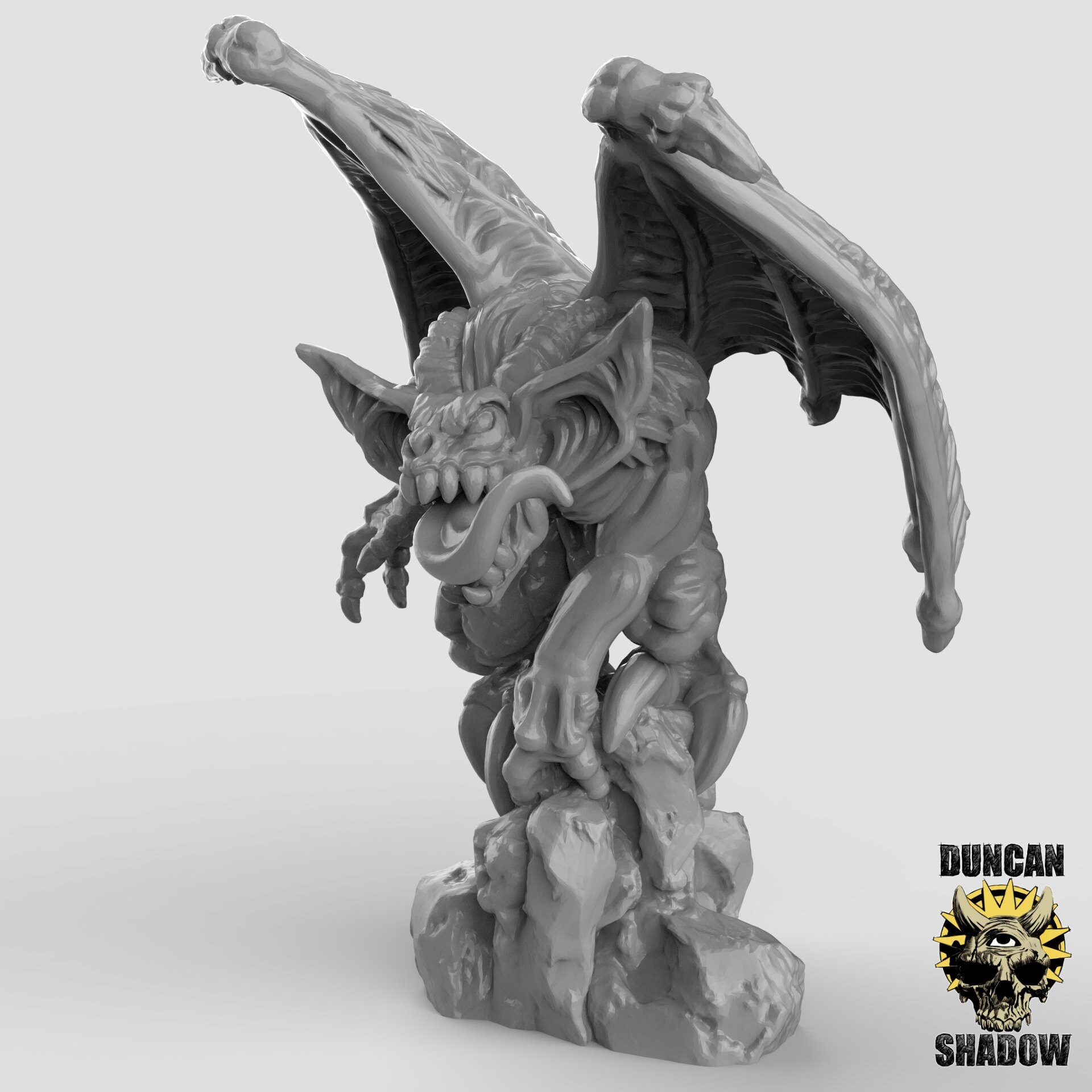 Nabasu Winged Demons Flying Imps Resin Miniature Dnd - Etsy