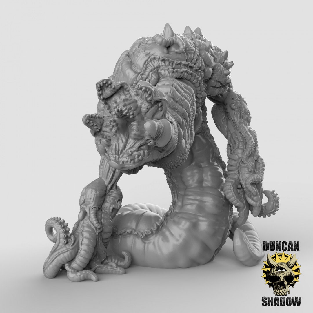 Eldritch Demon Lovecraftian Monster Squid Like Monster Eldritch Horror ...