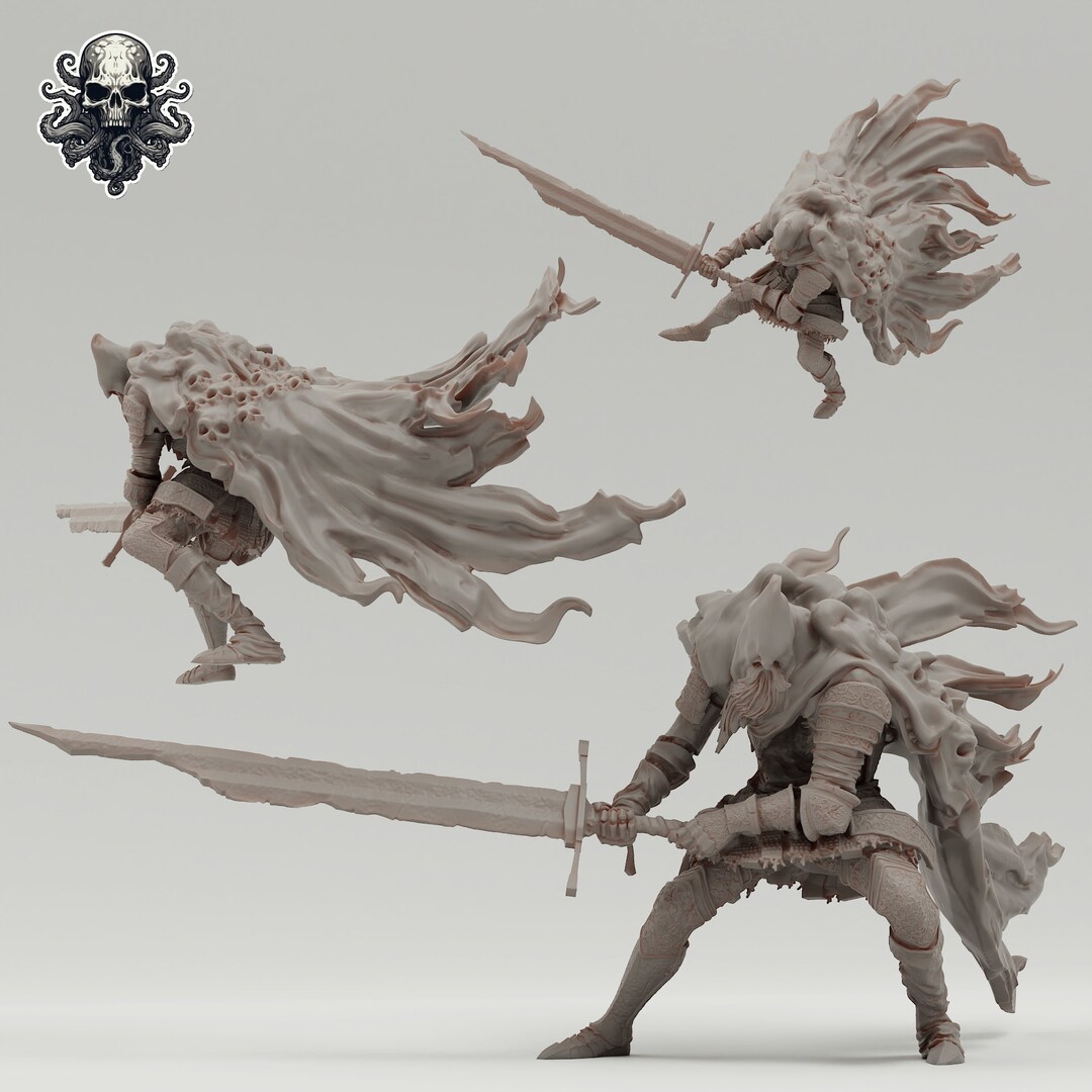 Red Hood! Slave Knight Gael! Realsteone Miniatures! D&D Dungeons and ...