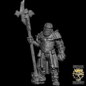 Human Thugs With Poleaxe! Bandits! Rogues! Resin Miniature! Dnd ...