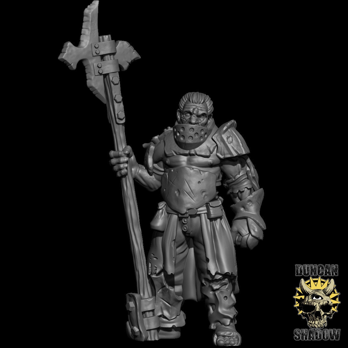 Human Thugs With Poleaxe! Bandits! Rogues! Resin Miniature! Dnd ...