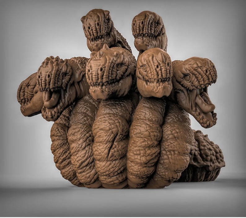 Hydra HUGE Horror HUGE Dnd Miniatures Pathfinder - Etsy