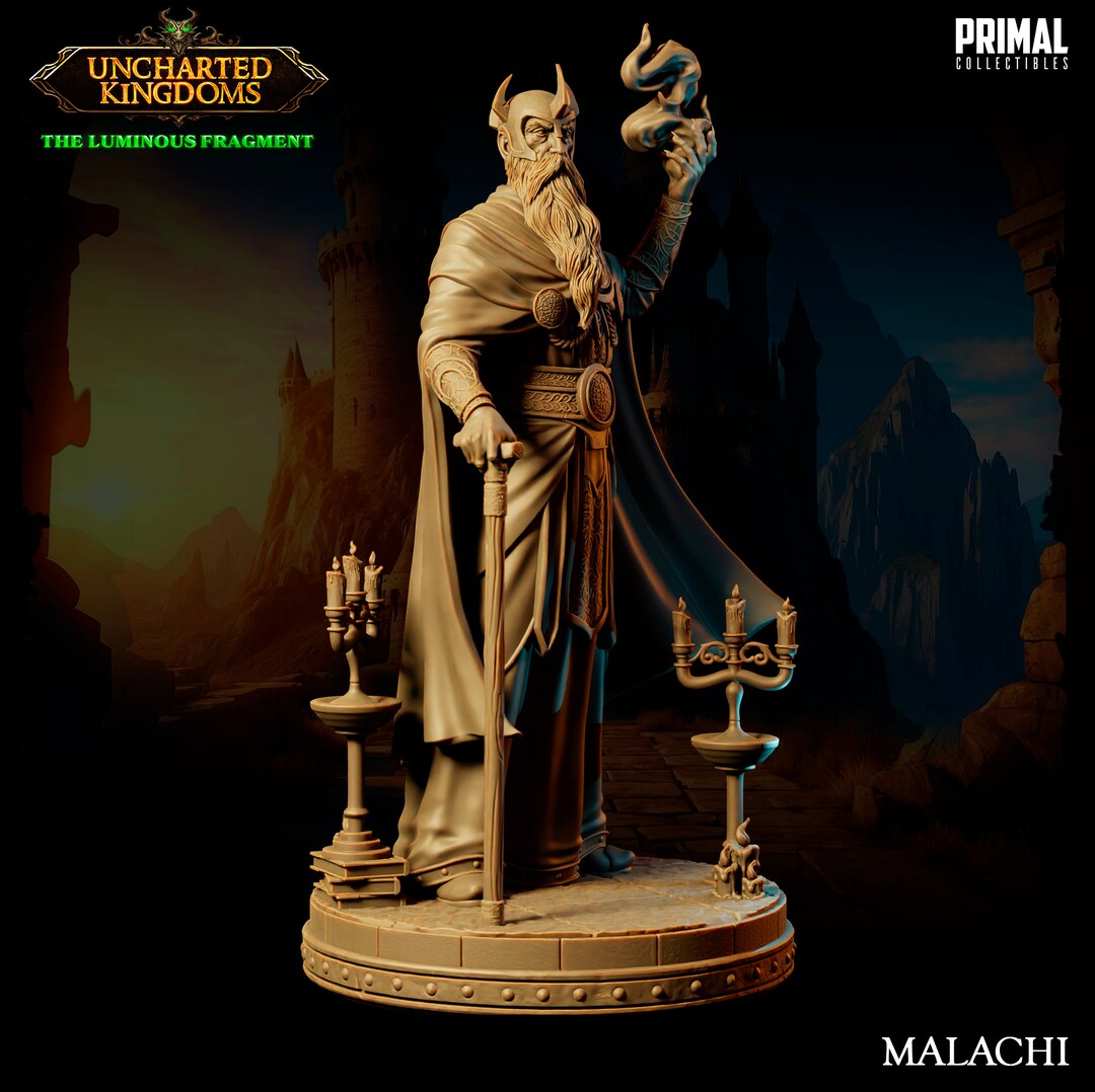 Wizard Malachi! Uncharted Kingdoms by Primal Collectibles! Player ...