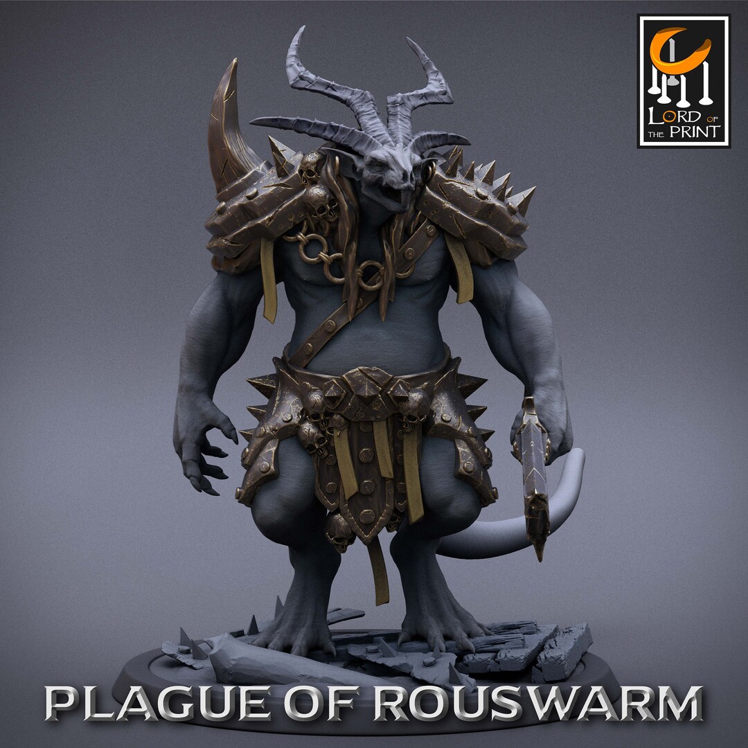 Heavy Rat General Stand Hero Plague of Rouswarm Lord of the Print 2 ...