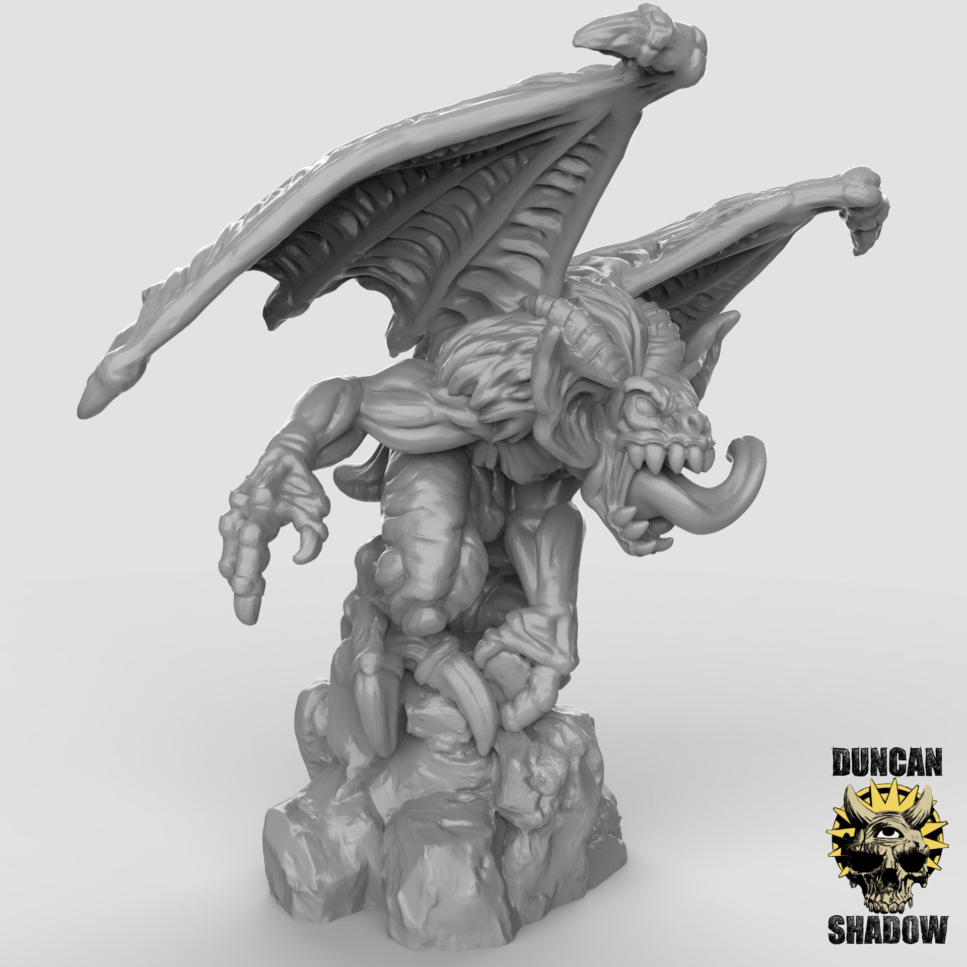 Nabasu Winged Demons Flying Imps Resin Miniature Dnd - Etsy