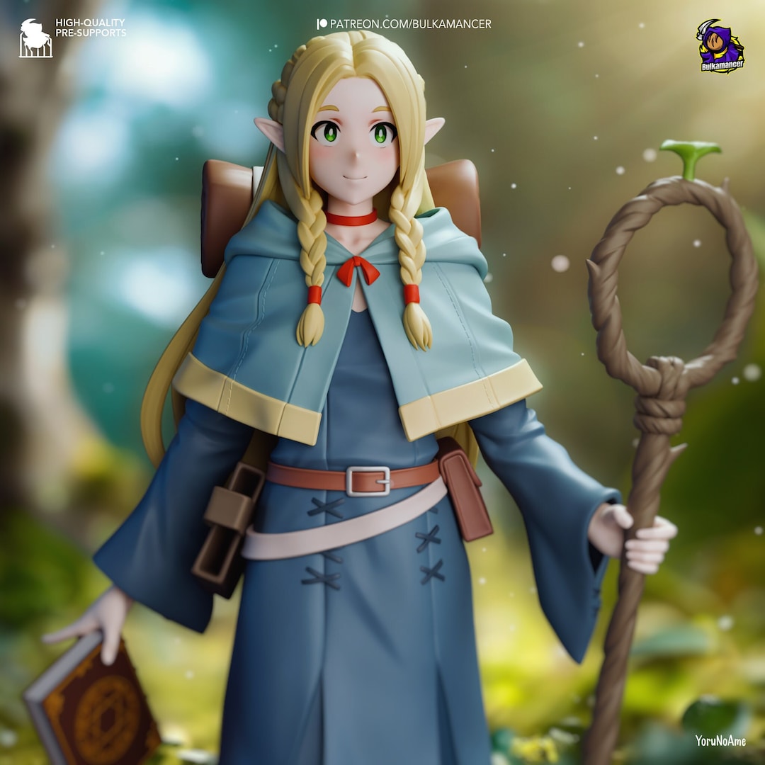 Marcille! Dungeon Meshi Inspired!beautiful 12K! Huge! ! Magic Elf Girl ...