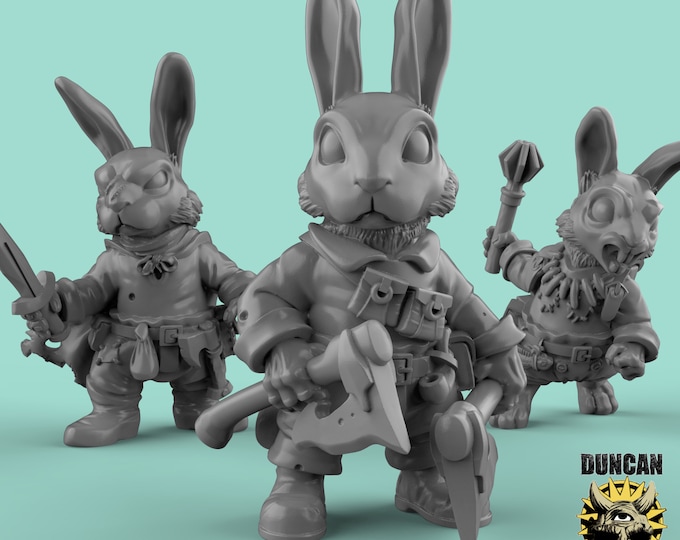 Harefolk Rabbit Folk Rogue Dual Daggers - Etsy