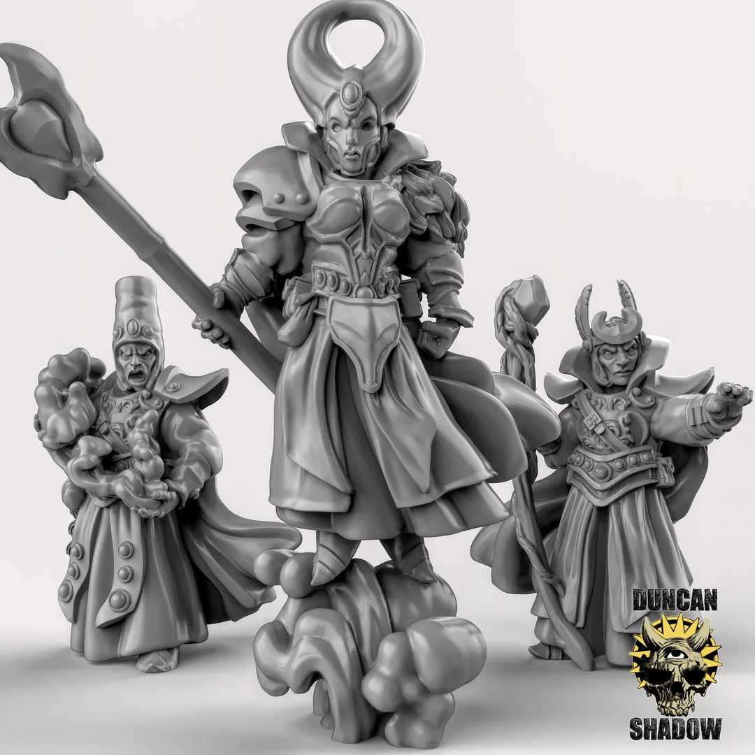High Elf Elite Soldiers! High Elf Guard! Duncan Shadow! Fighters! Resin ...