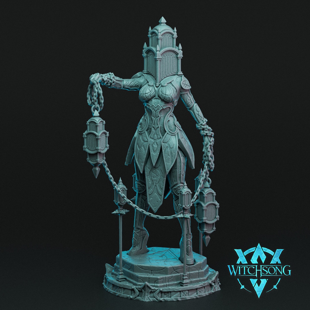 Lady of the Depths! Huge Construct! Witchsong! D&D! Tabletop Minis! Resin! Fantasy! Wargames ...