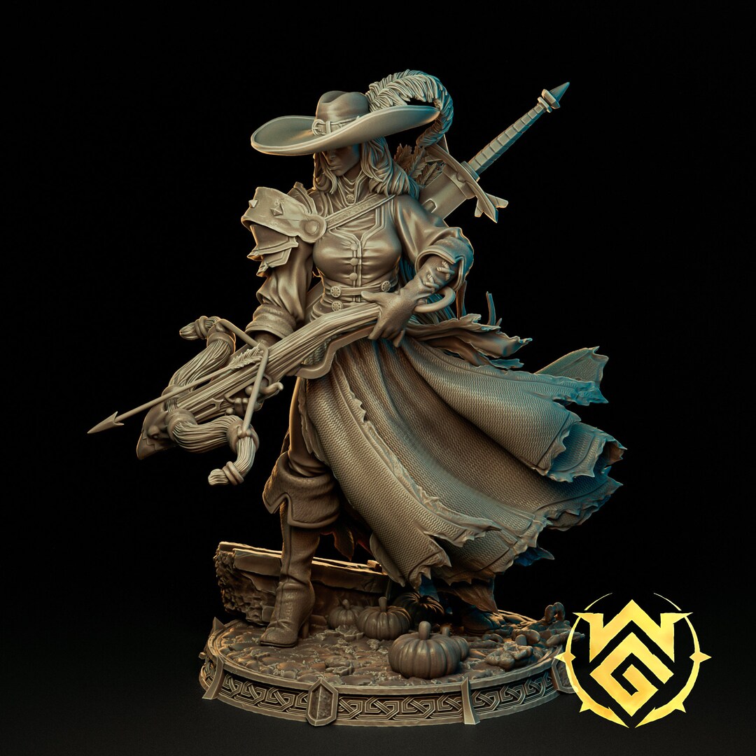 Demon Hunter Mara! Crossbow and Sword! the Witchguild! D&D Dungeons and ...