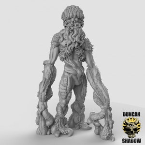 Star Spawn Soldier Lovecraftian Monster! up to 100mm! Squid Monster ...
