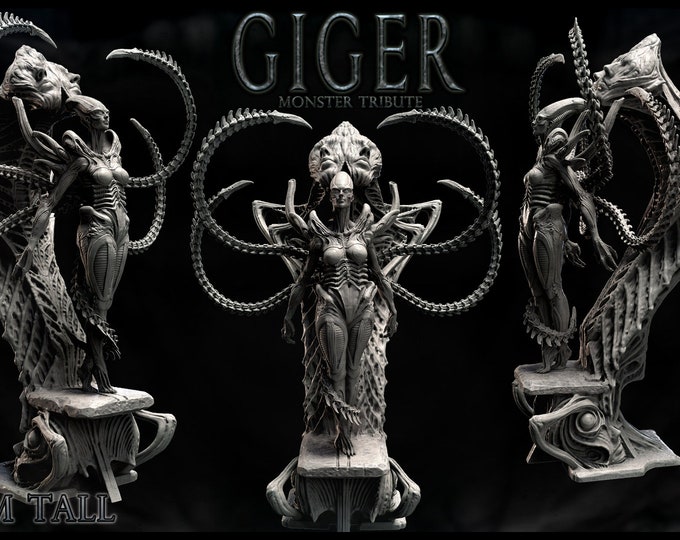 Xeno Mistress Giger: Monster Tribute by Mini Monster Mayhem Resin ...