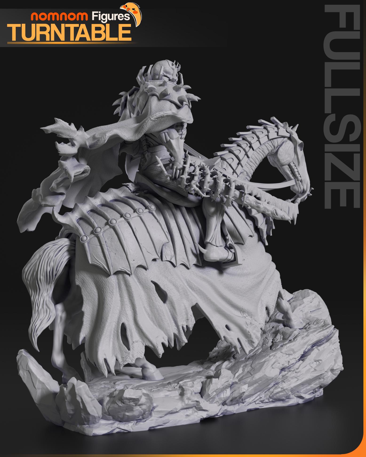 Berserk Skull Knight! Fan Made! Beautiful 12K! Huge! Nomnom Figurines ...