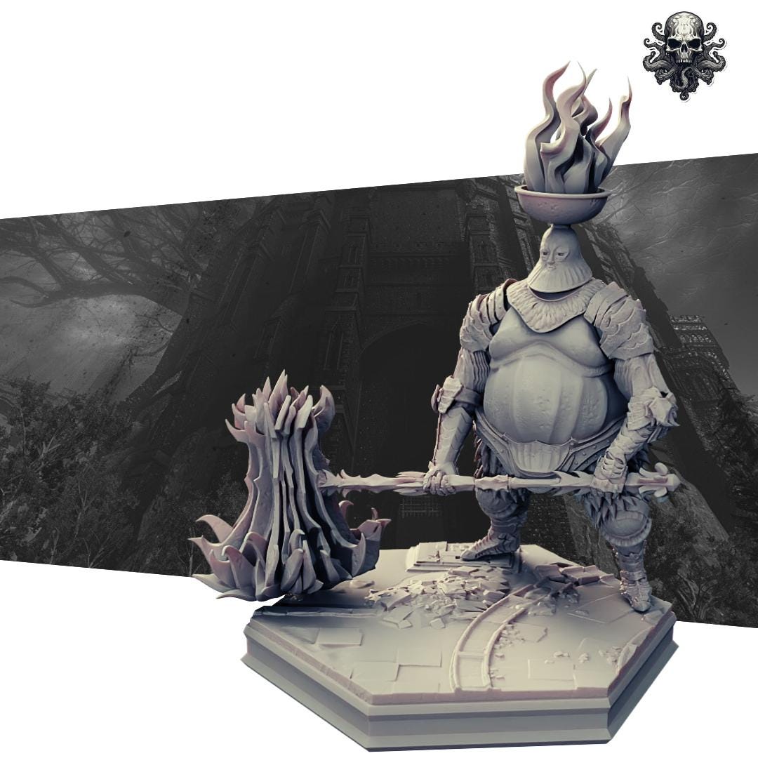Flame Executioner! Hammer Bro! Realsteone Miniatures! D&D Dungeons and ...