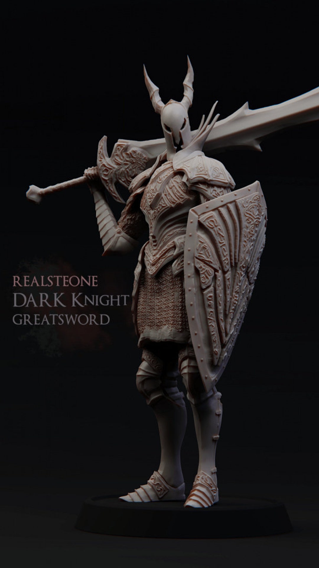 Dark Knights! Realsteone Miniatures! D&D Dungeons and Dragons! Tabletop ...