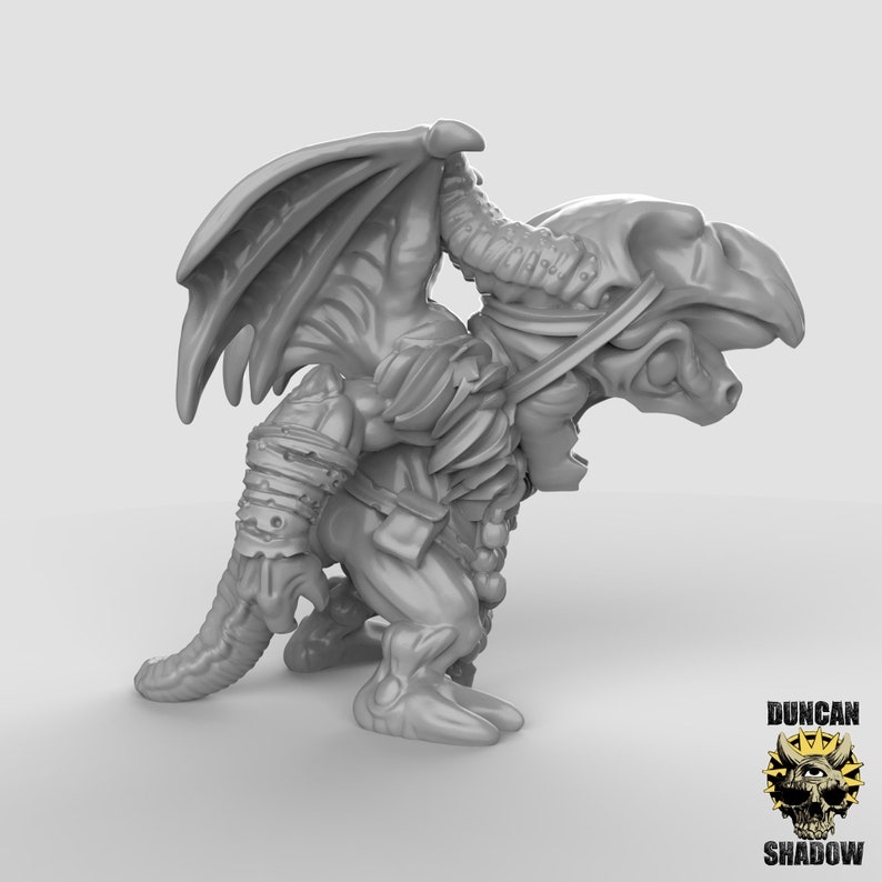 Kobold Shaman! Winged Kobold Shaman! Resin Miniature! Dnd Miniatures ...