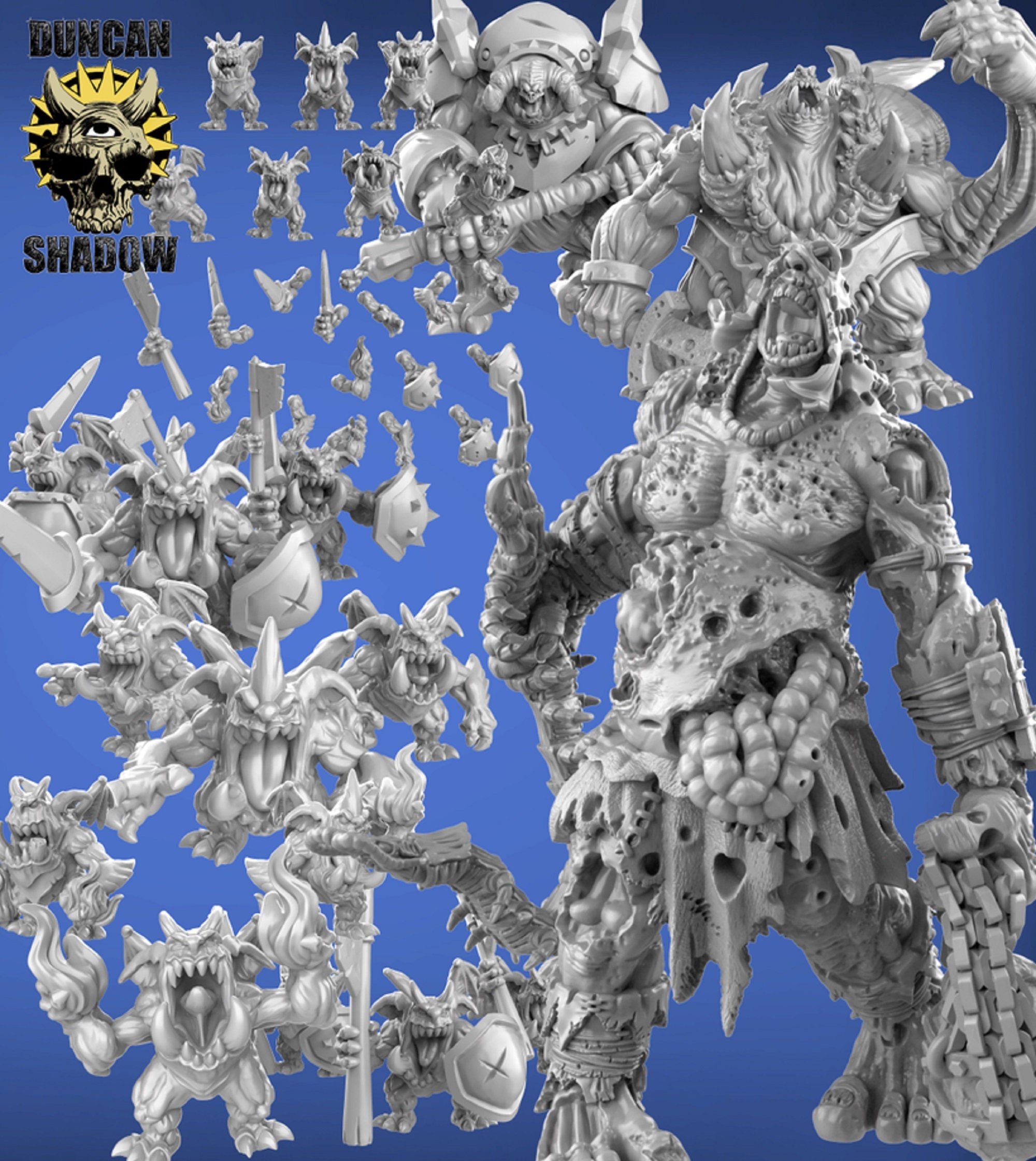 Dnd Mystery Miniature Box Horde Edition Will Include 6 - Etsy