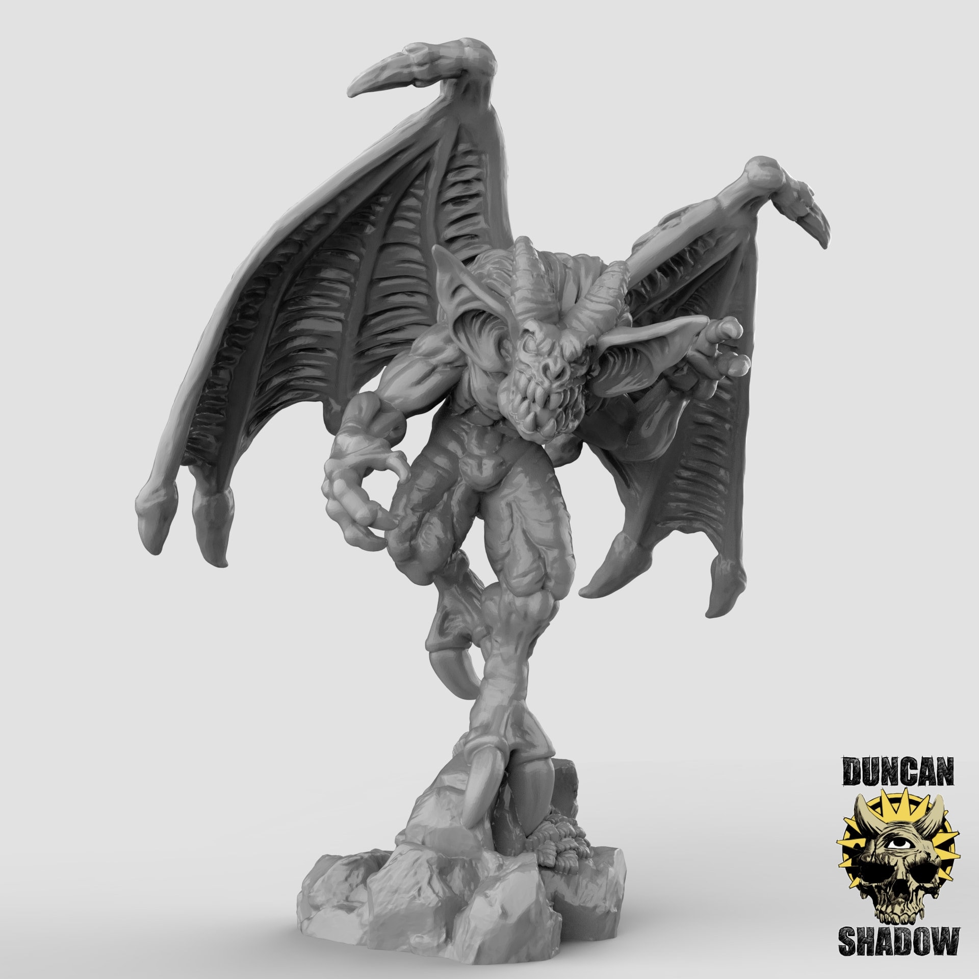 Nabasu Winged Demons Flying Imps Resin Miniature Dnd - Etsy