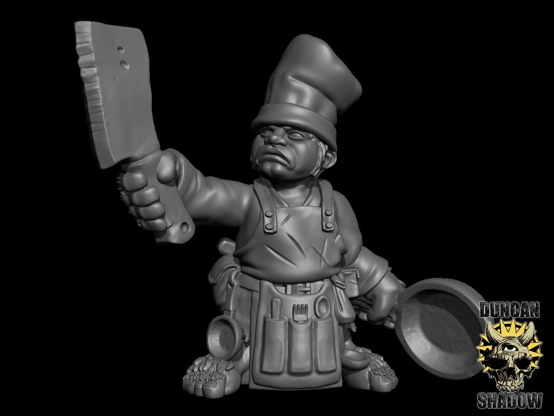 Halfling Chef Player Character PC Npc Guards Defenders of the Realm PLA ...