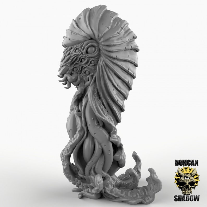 Lovecraftian Terror From the Deep! 65-100mm! Nautilus! Crab Monster ...