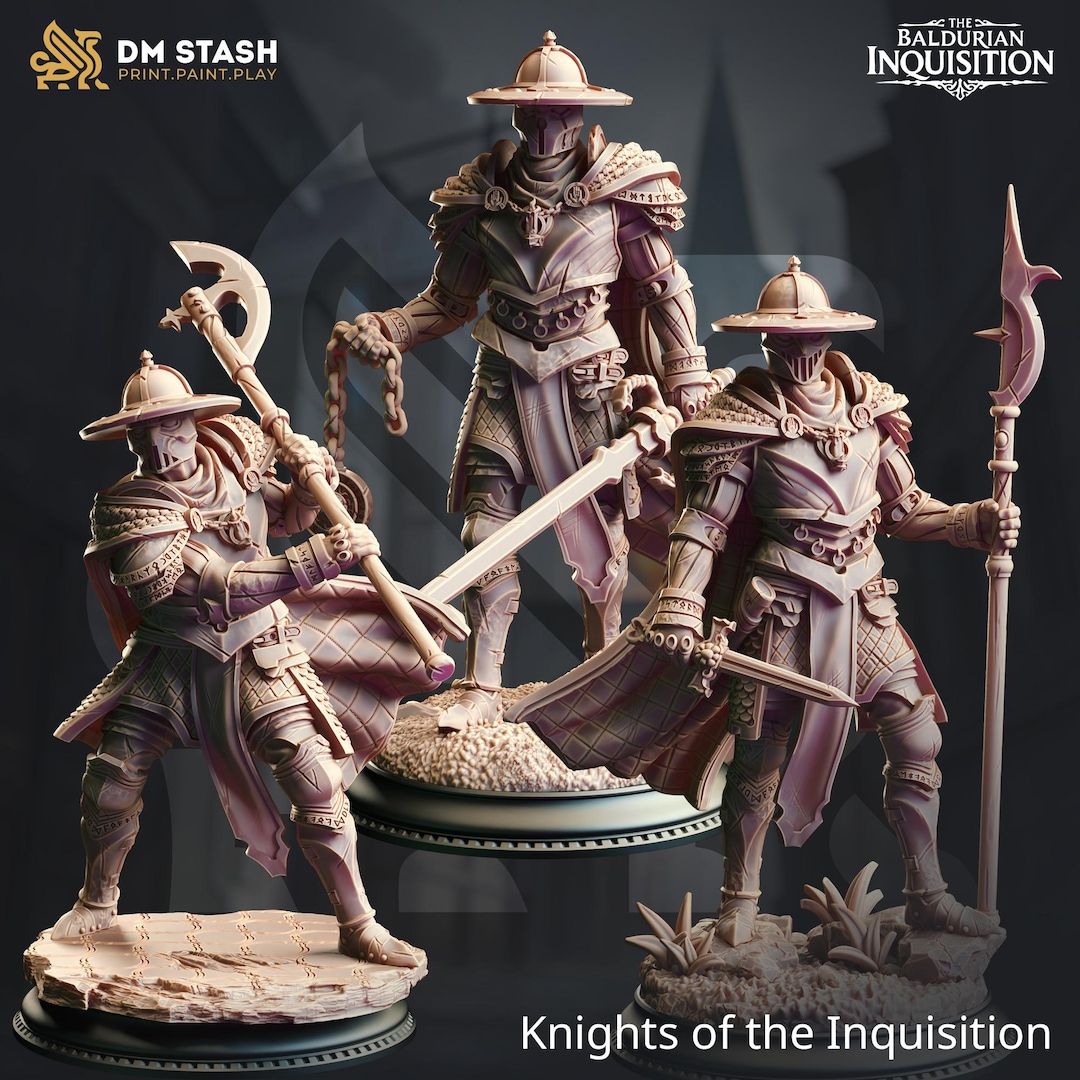 Knights of the Inquisition! Automaton! Warforged! the Baldurian ...