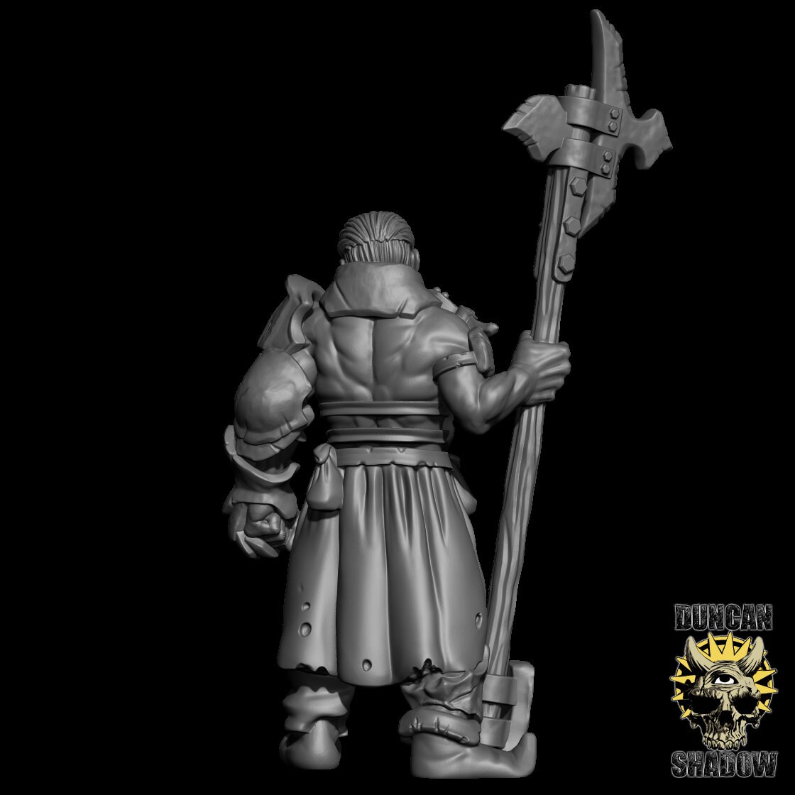 Human Thugs With Poleaxe! Bandits! Rogues! Resin Miniature! Dnd ...