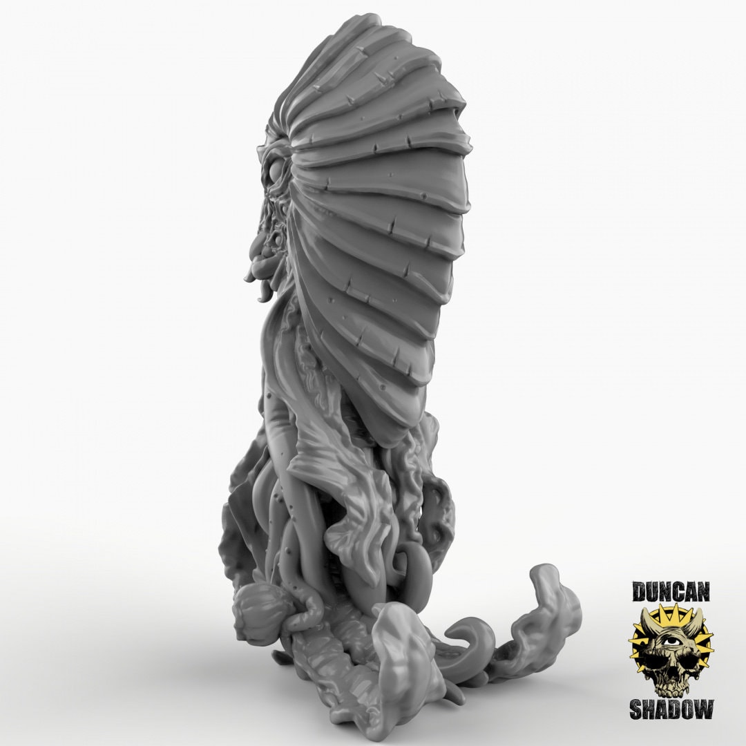 Lovecraftian Terror From the Deep! 65-100mm! Nautilus! Crab Monster ...