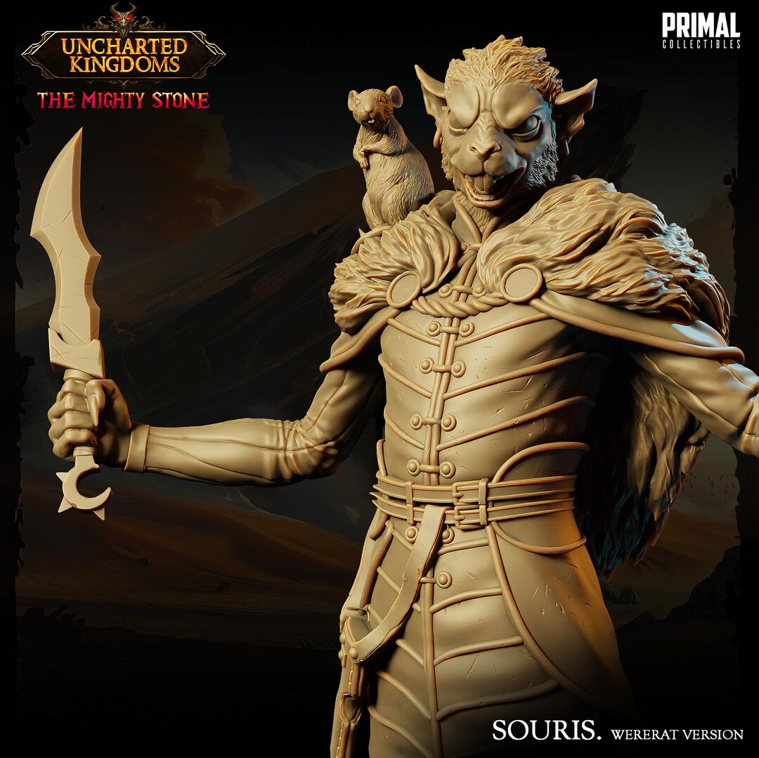Ratman Souris Wererat! Legend by Primal Collectibles! Player Models ...