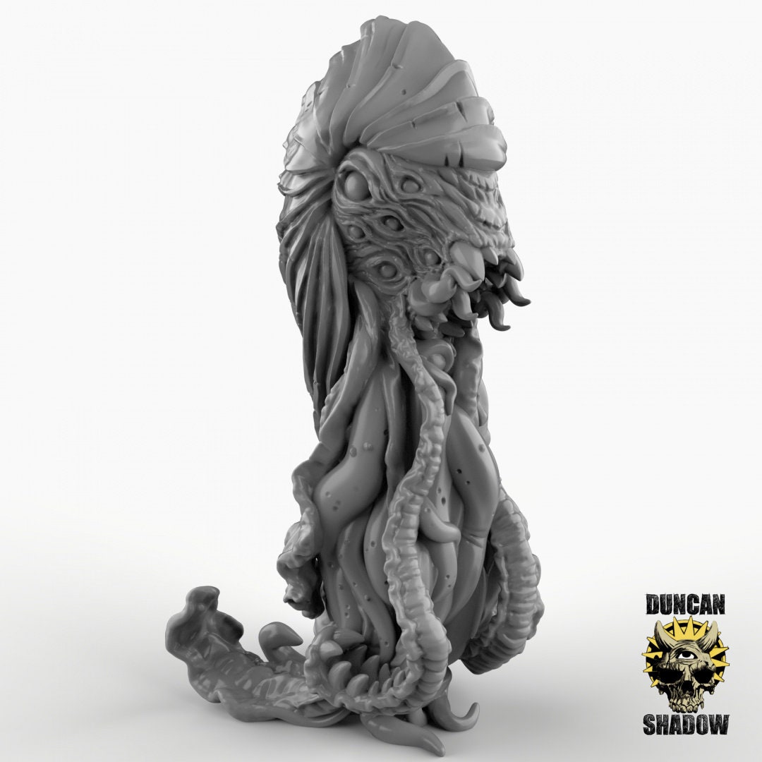 Lovecraftian Terror From the Deep! 65-100mm! Nautilus! Crab Monster ...