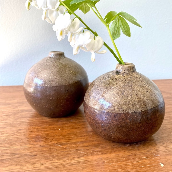 Pottery Bud Vase - Etsy