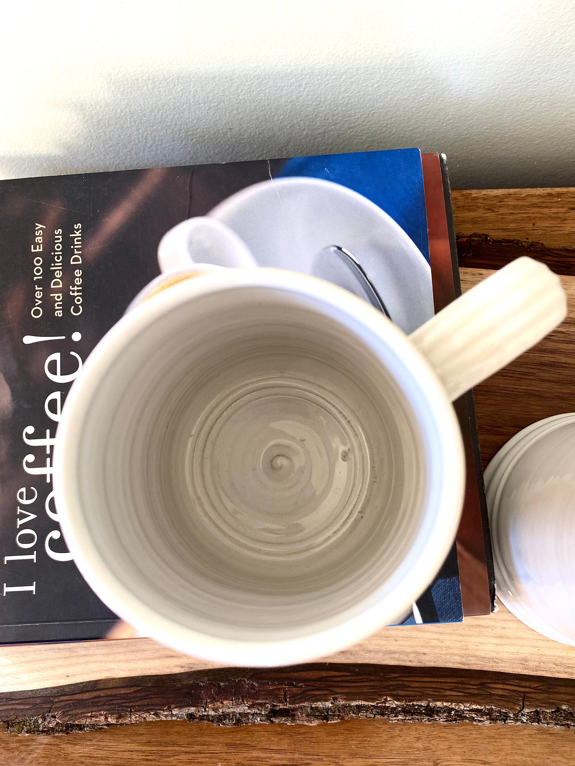 Pair of Buchan Portobello Pottery Scotland Stoneware Mugs W/ Hand ...